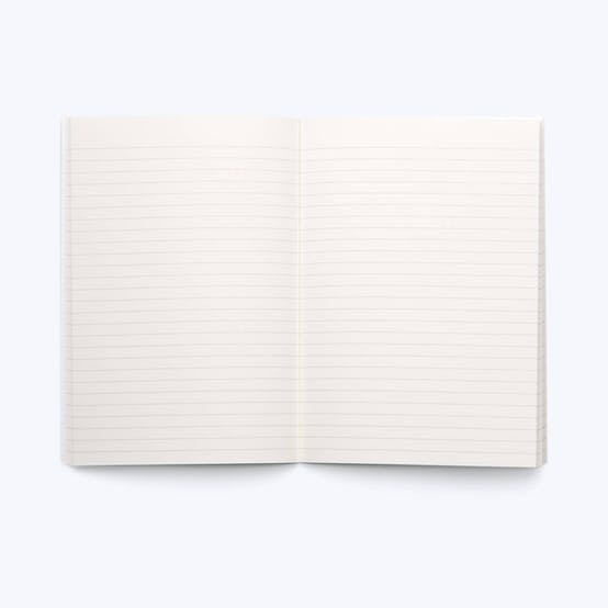 Personalised Pastel Stripes Notebook - LIVE x MAINTAIN