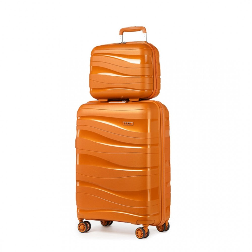 55cm Cabin and Vanity Case 2 Piece Suitcase Set - LIVE x MAINTAIN